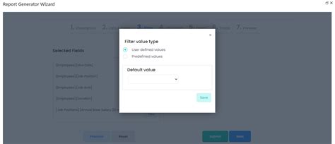 create custom report