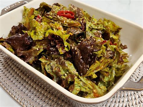 초간단 상추무침 상추겉절이 황금레시피