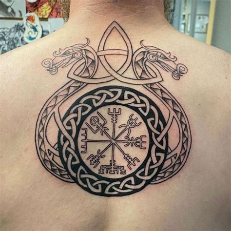 Celtic Compass Rose Tattoo