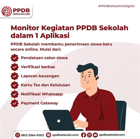 Aplikasi PPDB Sekolah Online Monitor Kegiatan Dalam Aplikasi