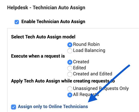 Foryourinformation 30 Auto Assign Requests Based On Technician Status