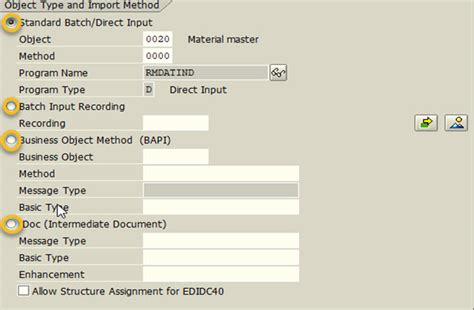 Sap Data Migration Using Lsmw Bdc And Bapi