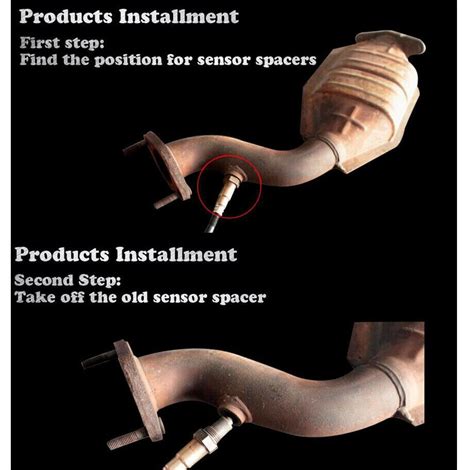 Car O2 Sensor Spacer Cel Eliminator Adapter M18x1 Grandado