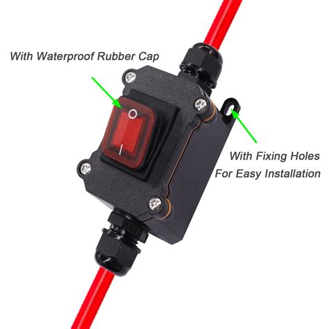 Dc 12v Inline Switch Dc 12 24v Dpst Dual Side Wiring