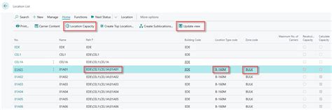 masterdata location learn 3pl dynamics