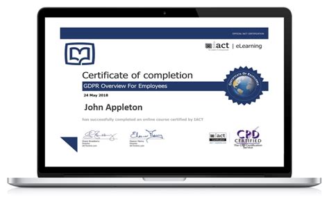 Certification Awarded Goviact