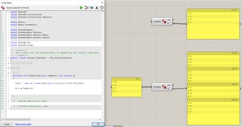 take method output creates data tree grasshopper developer mcneel