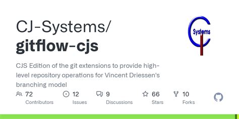 Github Cj Systemsgitflow Cjs Cjs Edition Of The Git Extensions To