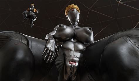 Rule 34 3d Android Atomic Heart Big Ass Big Breasts Blender Curvaceous Curvy Erect Nipples