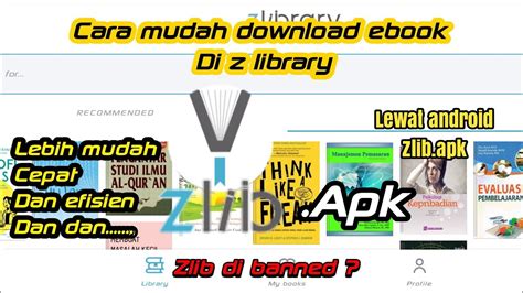 Cara Membuka Z Library Cara Mudah Download Buku Di Zlib YouTube
