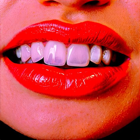 Download Red Lips With Teeth Png 06112024