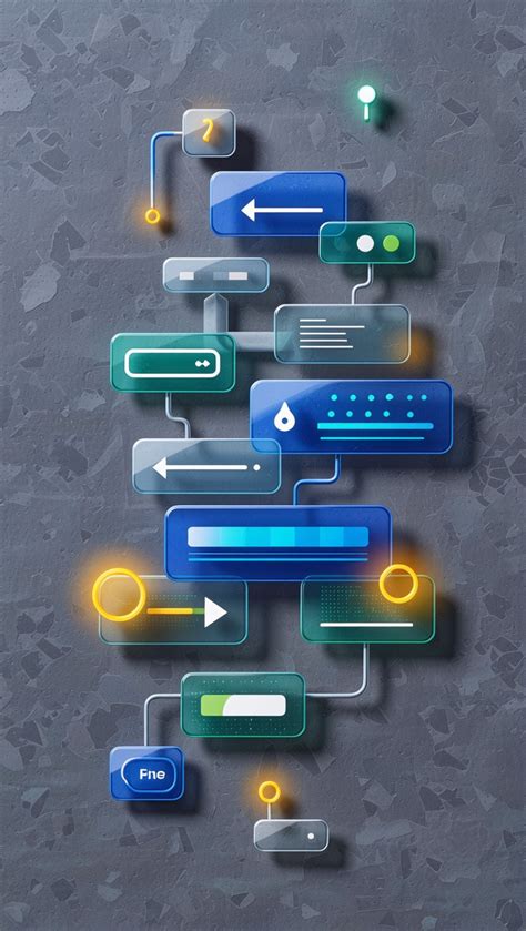 Free Digital Interface Flow Image Glassmorphic Interface Digital Download At Stockcake