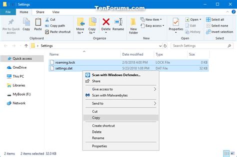 How To Backup And Restore Camera App Settings In Windows 10 Tutorials