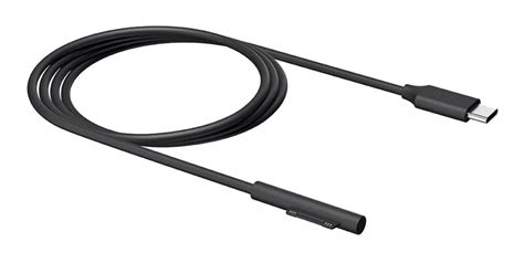 Black Surface Pro Charging Cable By Omnicharge