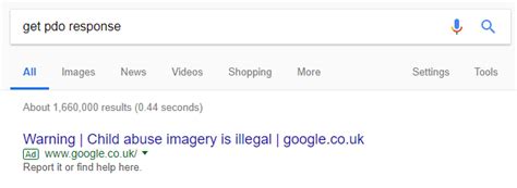 I I Just Wanted To Find Information On PHP PDO R ProgrammerHumor