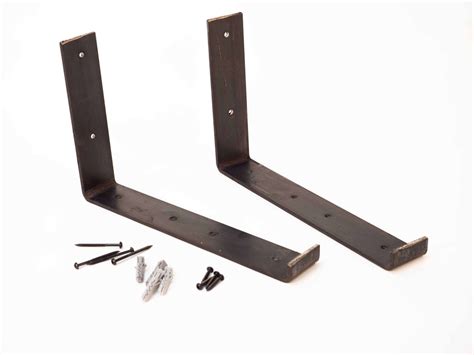 Inverted Metal Brackets Traditional Beams