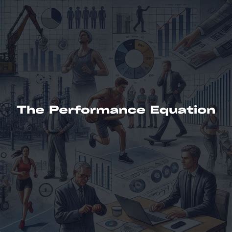 The Performance Equation Whether You Are Training For A… By Thalos Verin Medium