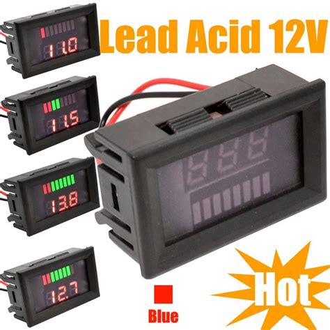 Dc 6 100v Red Led Digital Display Voltmeter Mini Volt Panel Tester For
