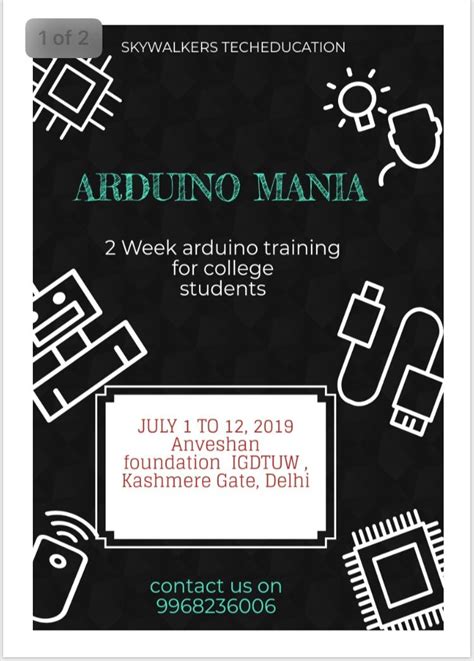 Skywalkers Techeducation On Linkedin Arduino Training Skywalkers