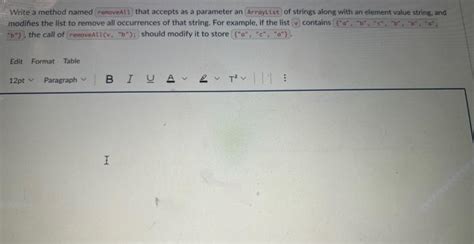 solved write a method named that accepts as a parameter an