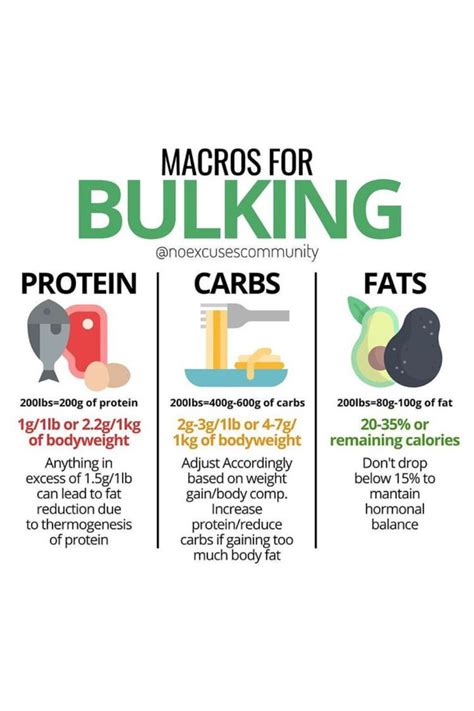 Bulking Macros | Lean bulk diet, Bulking meals, Lean bulk meal plan