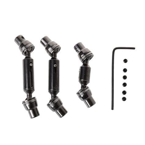 โลหะด้านหน้าด้านหลังเพลาขับสำหรับ 1 16 Wpl B36 B16 C14 C24 B24 Henglong รถบรรทุก Rc รถอะไหล่