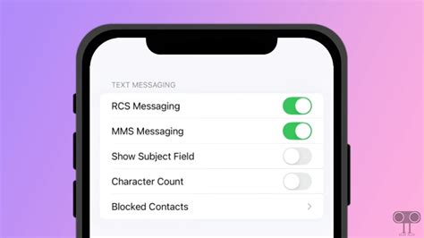 How To Turn On Or Off Rcs Messaging On Iphone