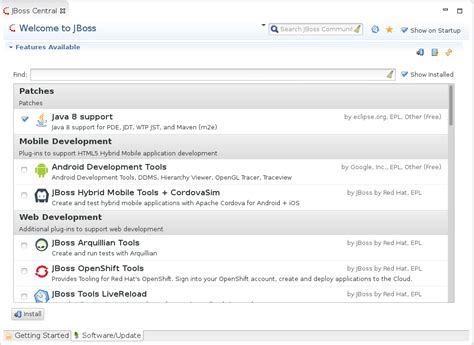 Jboss Tools Easy Install Of Java For Eclipse In Jboss Tools