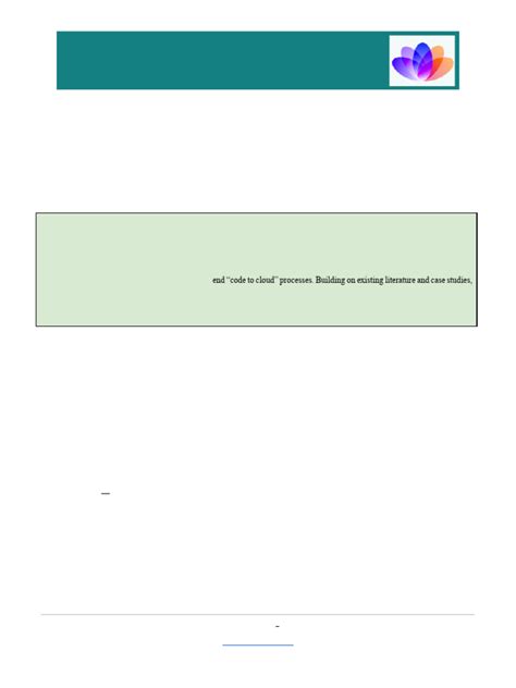 From Code To Cloud The Role Of Gitops Github And Gitlab In Modern Devops Pdf Cloud
