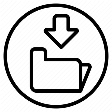 Save Download Input Installer Direction Icon Download On Iconfinder