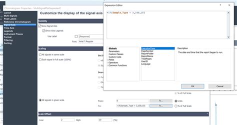Is There A Way To Create An Intelligent Report Showing Chromatograms In Given Scale For A
