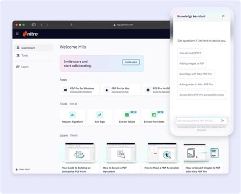 Unlocking Productivity With Nitros Ai Knowledge Assistant Your 247