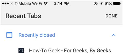 How To Reopen Closed Tabs On An IPhone Or IPad