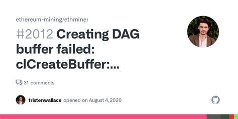 Creating Dag Buffer Failed Clcreatebuffer Clinvalidbuffersize 61