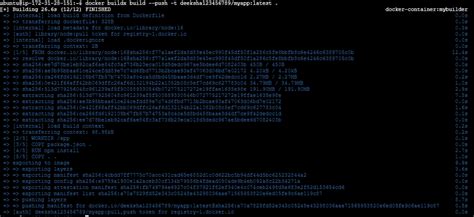 Docker Buildx Build Command Geeksforgeeks