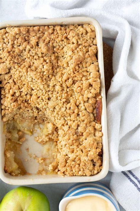 Easy Air Fryer Apple Crumble Recipe Effortless Foodie