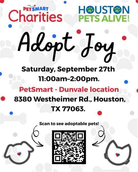 Adopt Joy Pet Adopt Event Houston Pets Alive