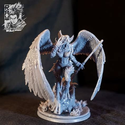 3d Printable Kyrin Hunter Harpy Nsfw True Form By Ronin Arts Workshop