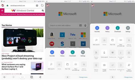 Microsoft Edge For Android Is Getting An Updated Ui With New Features