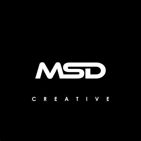 Msd Letter Initial Logo Design Template Vector Illustration 32508634