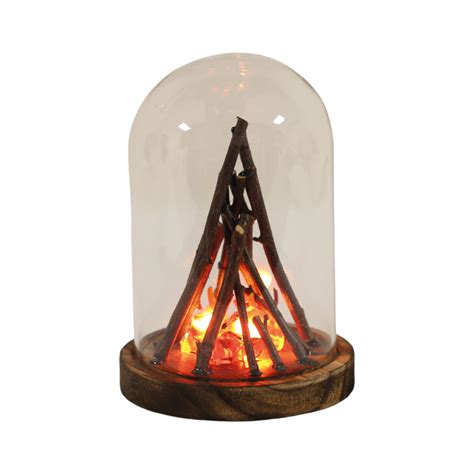 Flame Effect Led Dome 20cm Southwood Garden Centre