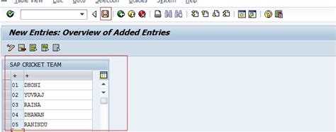Collective Search Help Sapcodes