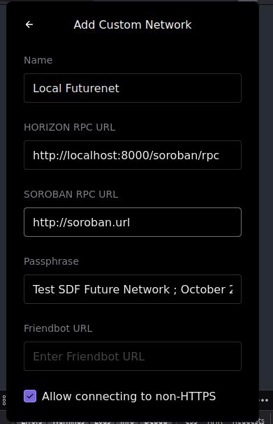 soroban rpc url does not get saved · issue 990 · stellar freighter