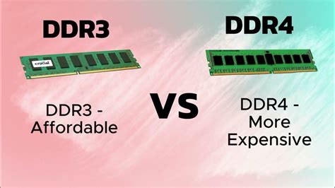 what is difference between ddr3 and ddr4 ram youtube