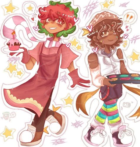 Sprout X Cosmo Matching Pfps Character Design World Icon Sketch Inspiration