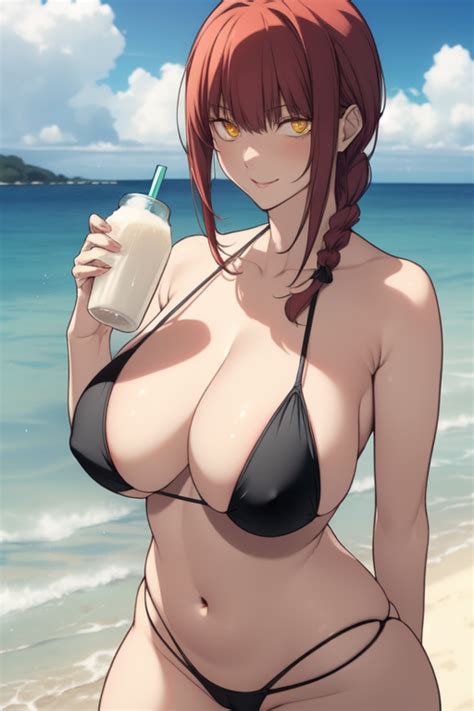 Rule 34 Ai Generated Braid Braided Hair Chainsaw Man Curvy Makima