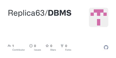 Github Replica63dbms