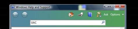 Disable Vista UAC