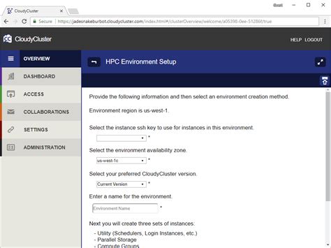 cloudycluster documentation