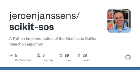 Github Jeroenjanssensscikit Sos A Python Implementation Of The